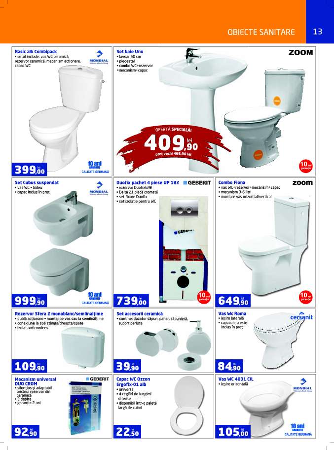 Catalog oferte si promotii: Oferta Dedeman Bistrita martie 2013