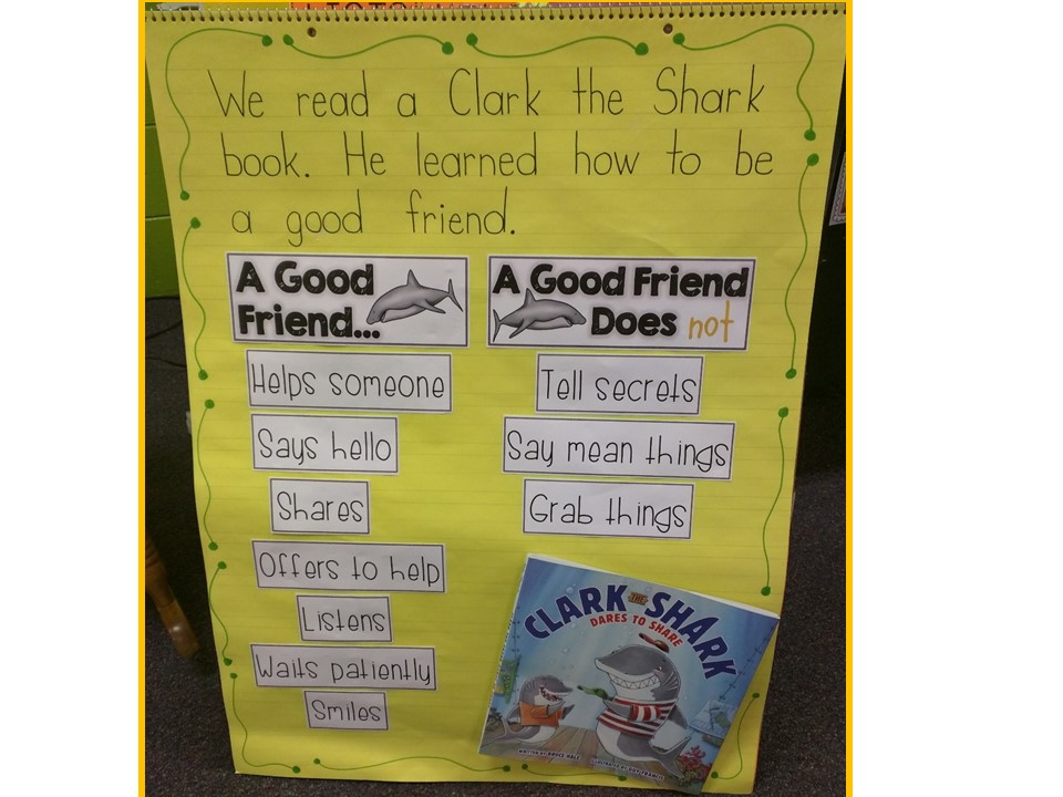 Color, Cut and Glue: Clark the Shark and Back to School