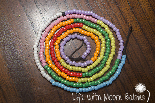 Build a Year; Make a Linear Bead Calendar - Life with Moore Babies