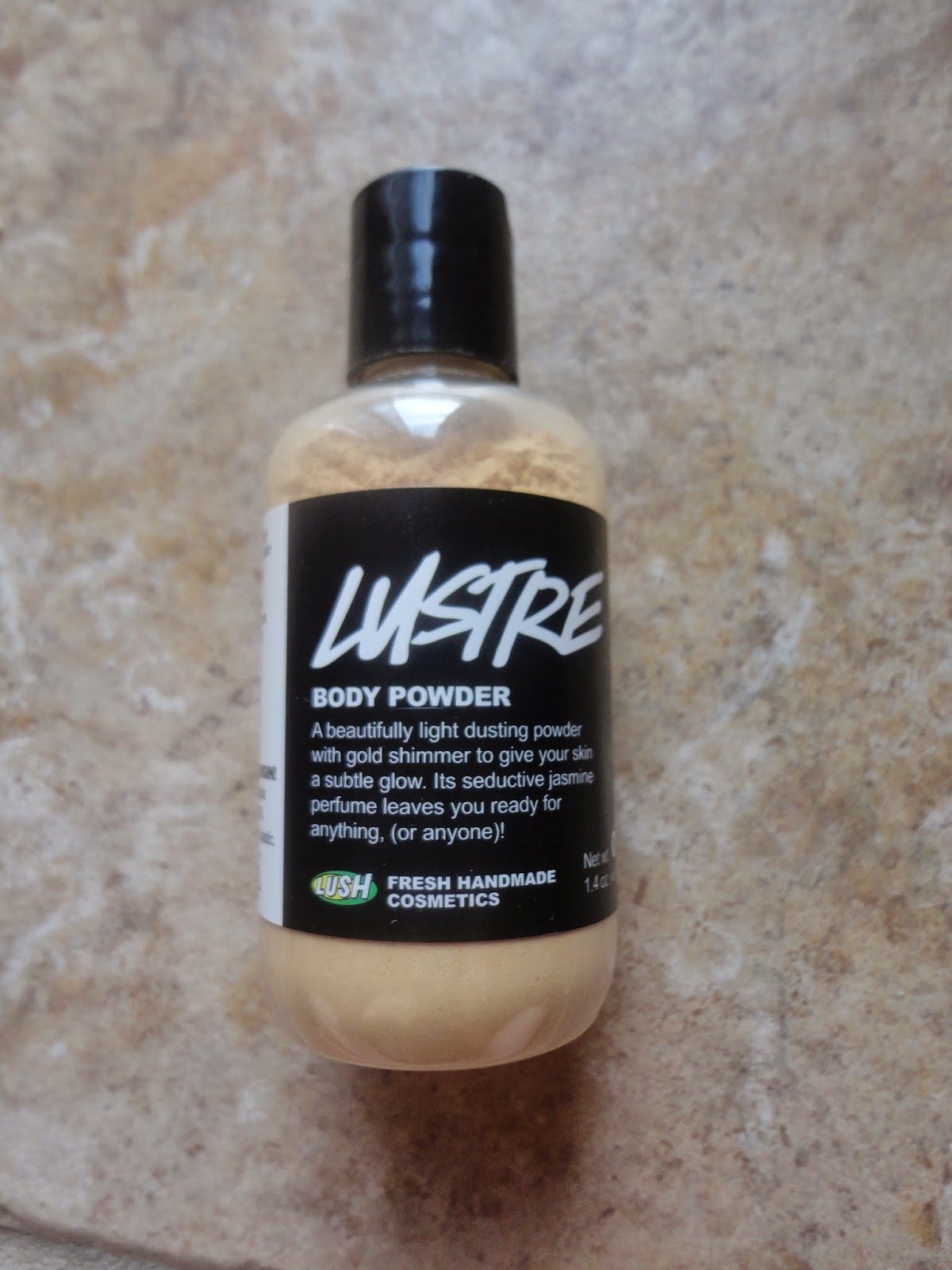 Diaries of a Sunflower: Lush Lustre Body Powder