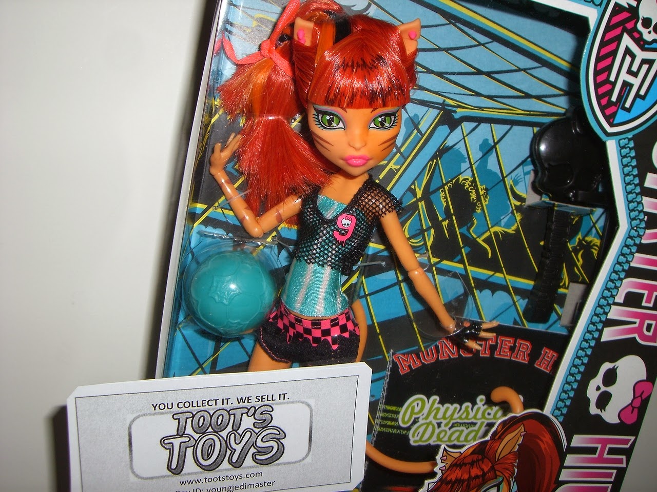 monster high: Las ghoul sport sport en sus cajas