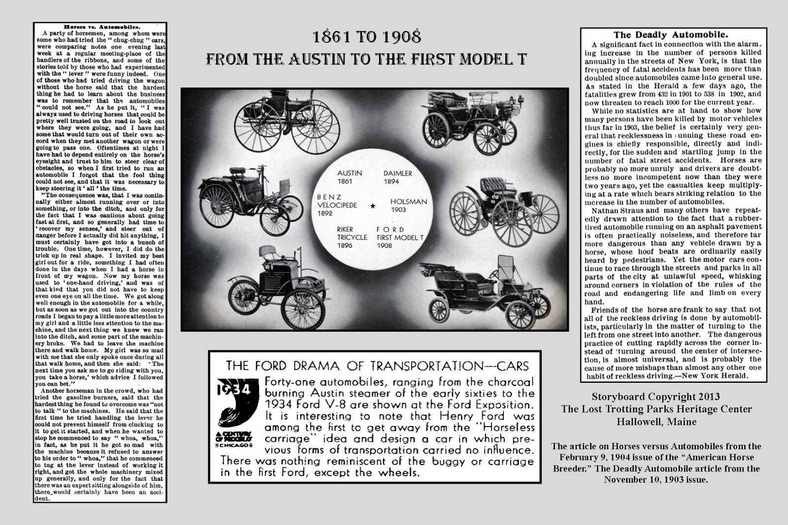 The Lost Trotting Parks Heritage Center -- Storyboard Archives: From ...