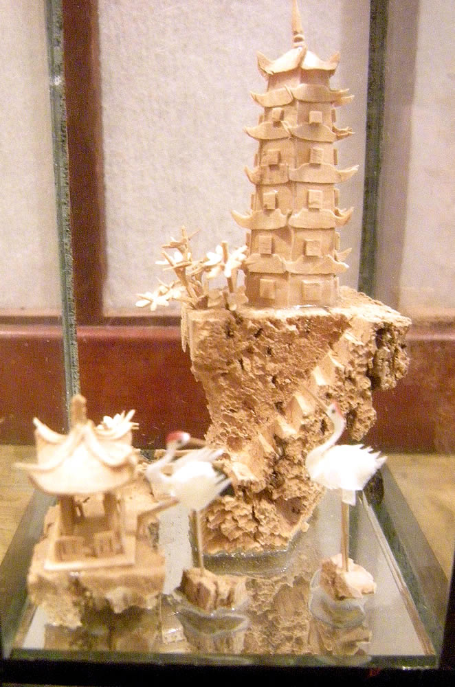 Chinese Fuzhou Cork Art - 汉语 福州软木画