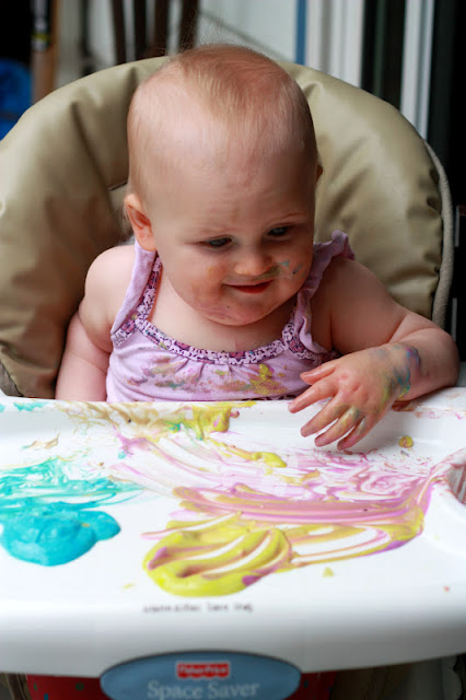 The Intentful Life: DIY Edible Baby Finger Paints