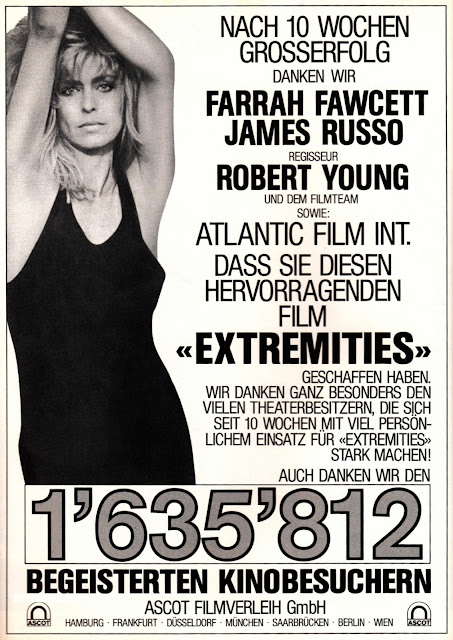 80s Movie Posters - Filmplakate der 80er: Extremities (1986)