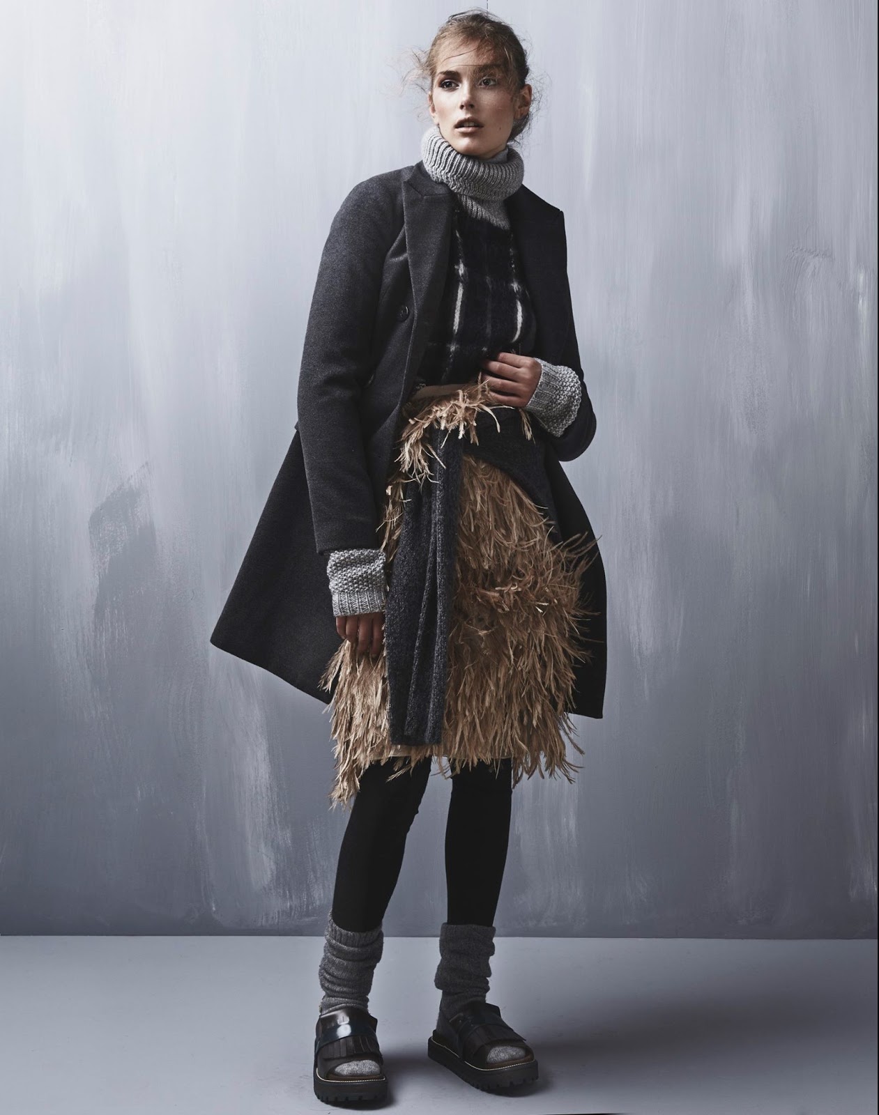 stina olsson by mikael schulz for grazia italia 19th november 2014 ...