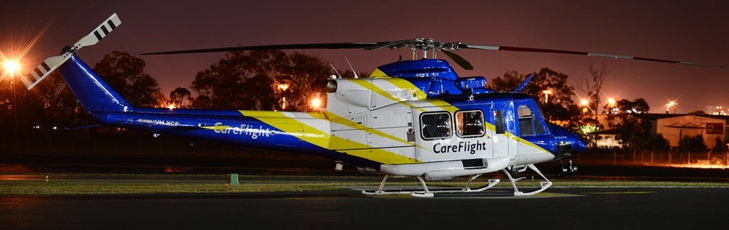 Central Queensland Plane Spotting: Careflight (Qld) Bell 412 ...
