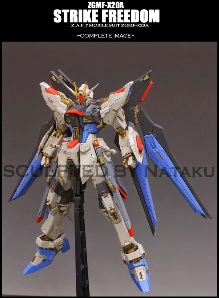 Custom Build: MG 1/100 Strike Freedom Gundam "Resin Conversion"