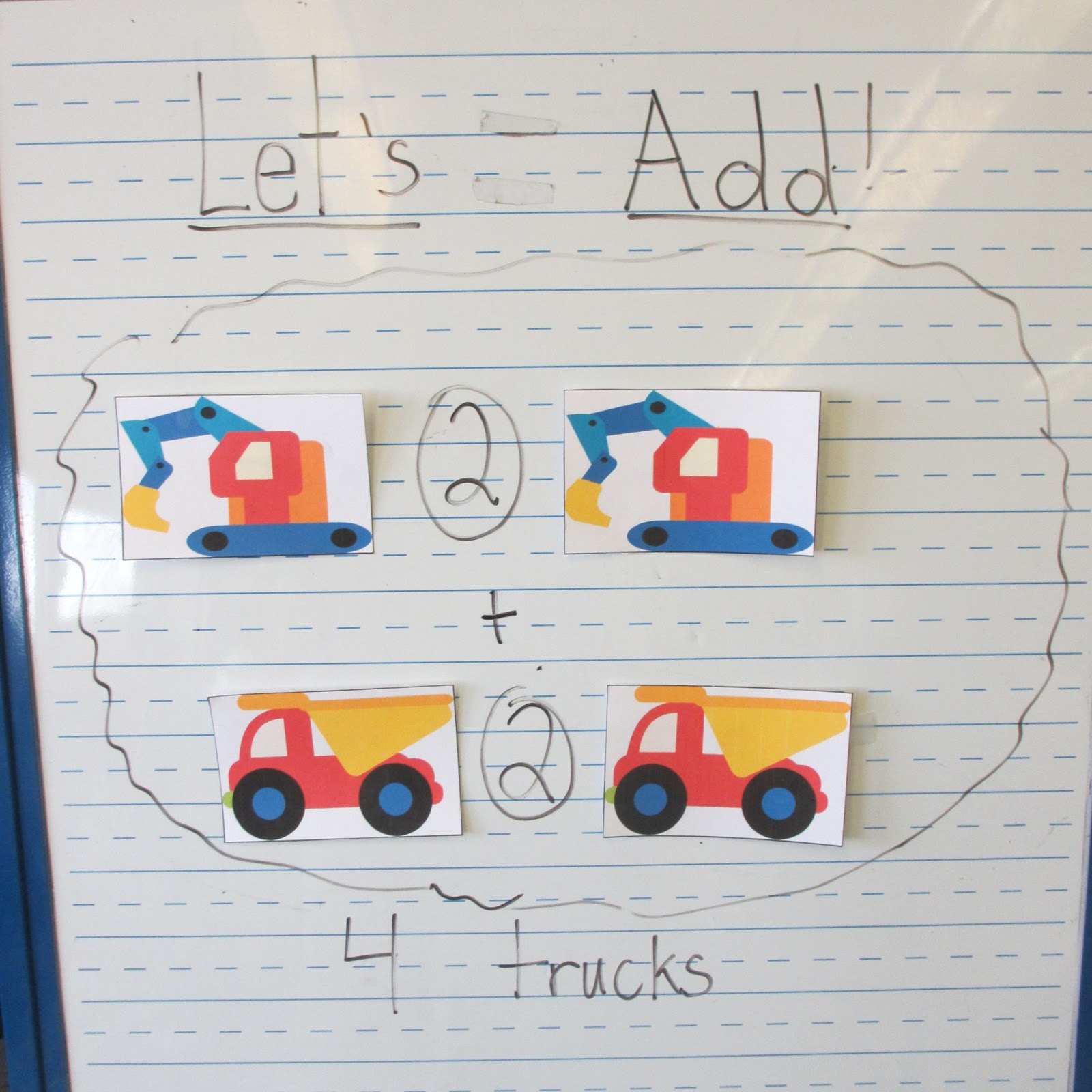 Teaching Munchkins: Count & Dump...some math fun with trucks!