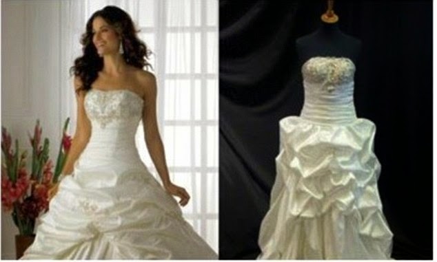 Photos: The wedding dresses that look stunning online but are hideous ...