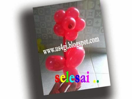 Us4gi Blog: Cara Membuat Balon Bentuk Bunga (Teritorial Membuat Balon ...