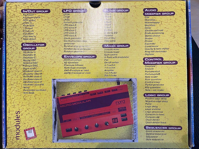 MATRIXSYNTH: Clavia Nord Micro Modular Virtual Synth (synthesizer) w ...