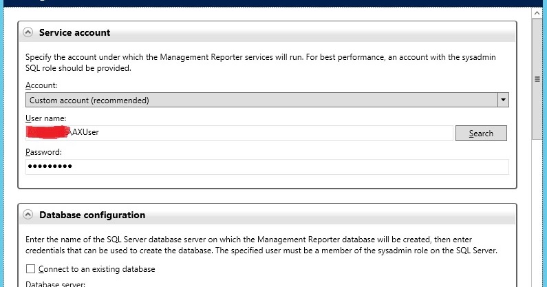 AX HELPER: Management reporter configuration for AX 2012