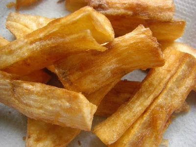 Little Miss Muffin: Fried Cassava - Mandioca Frita