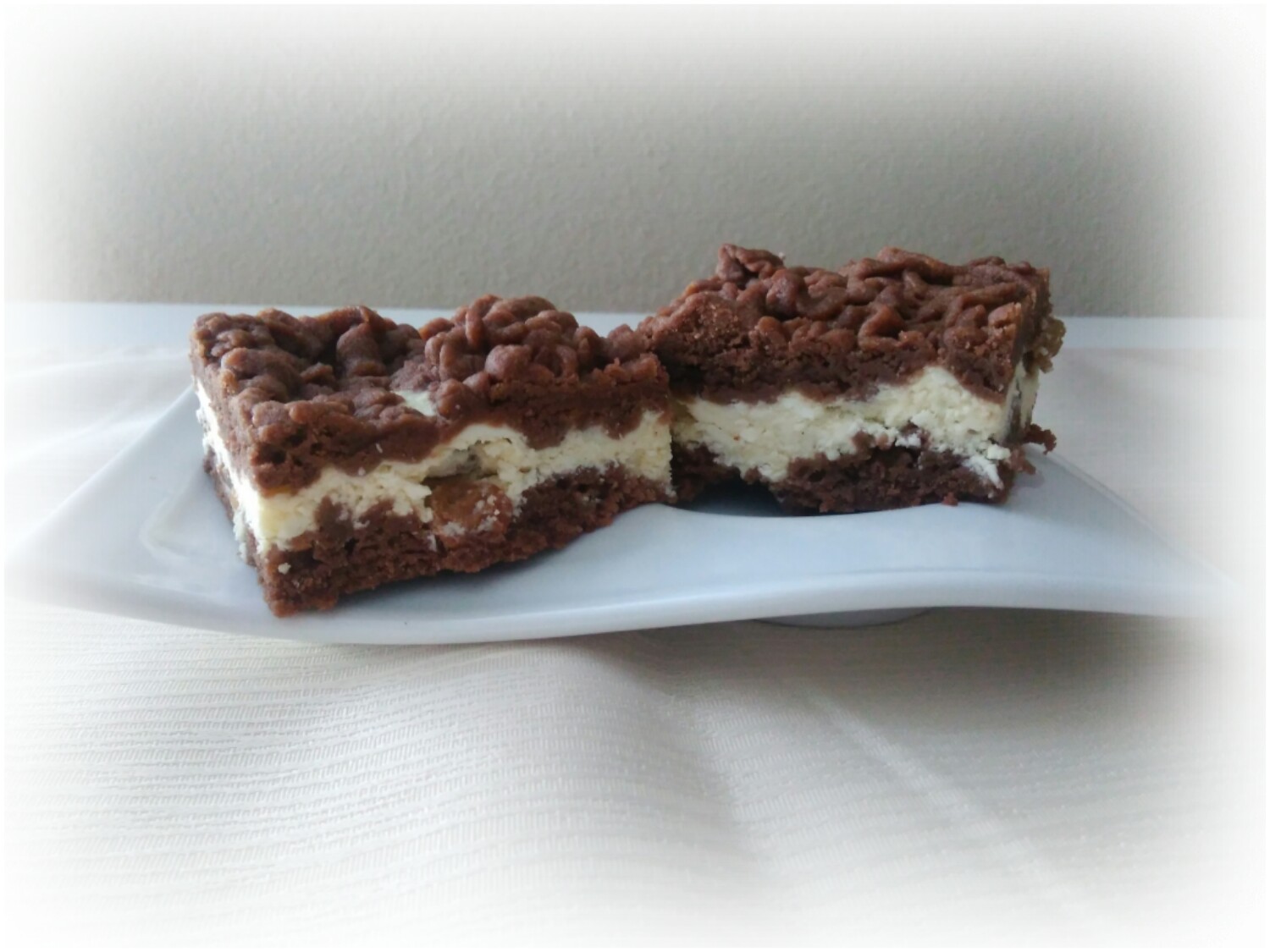 Strúhaný tvarohový koláč