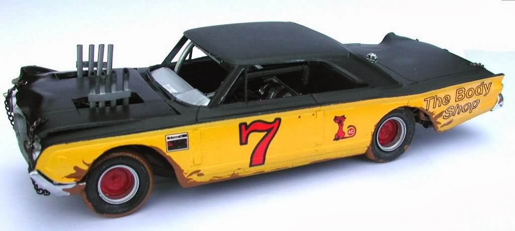 Alcoholic Outsider Artist: Demolition Derby Model Cars