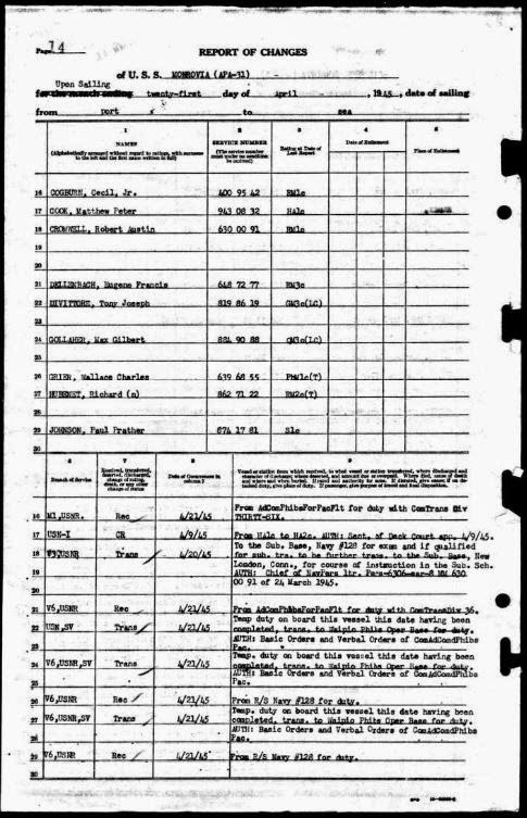 Gollaher and Hirschi Family History: Max Gilbert Gollaher - U.S. World ...