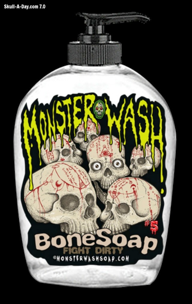[CONTEST REMINDER] Win a Bone Soap Dispenser from Monster Wash