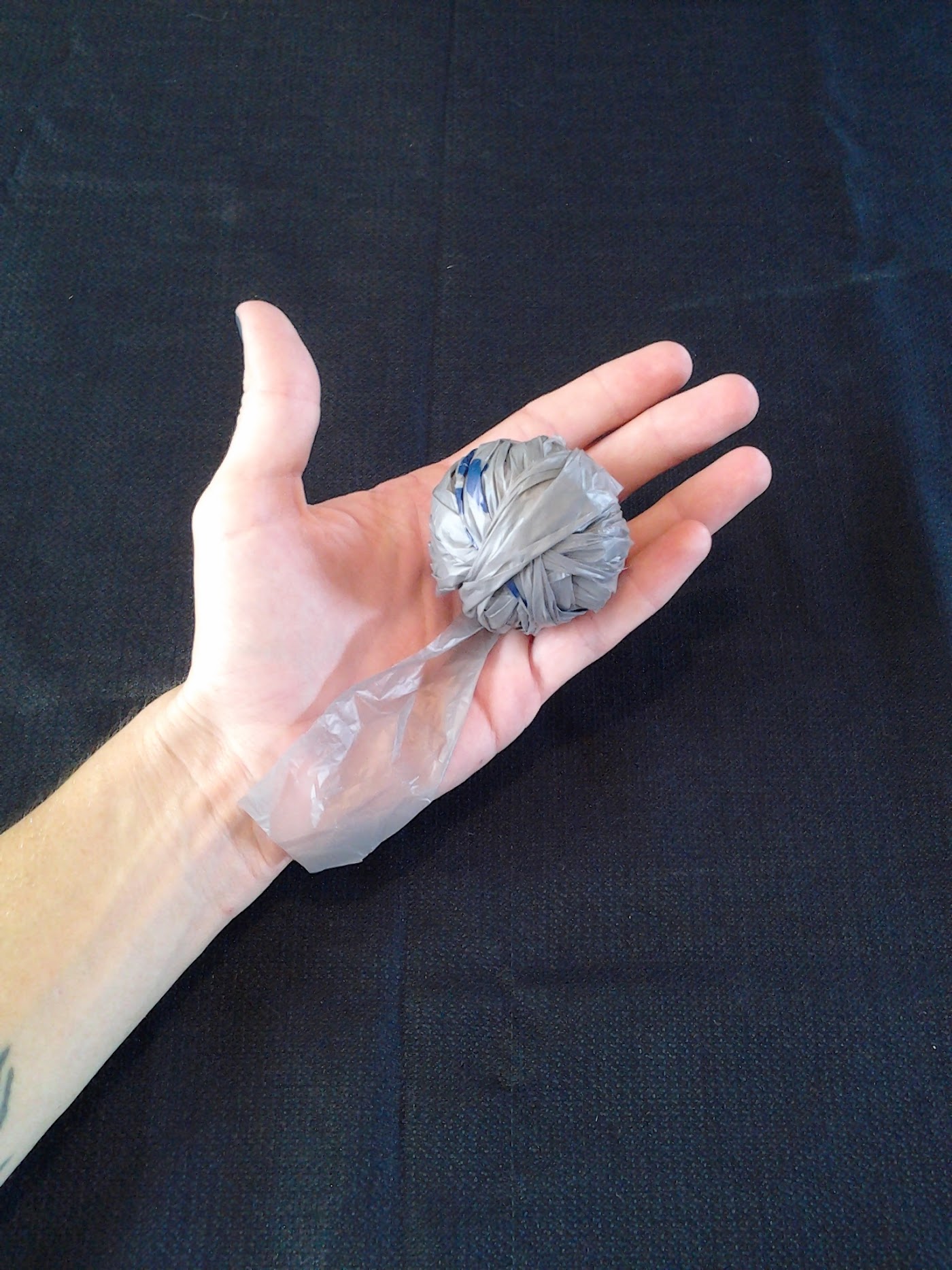 Free Pattern: Colored "Plarn" Eggs