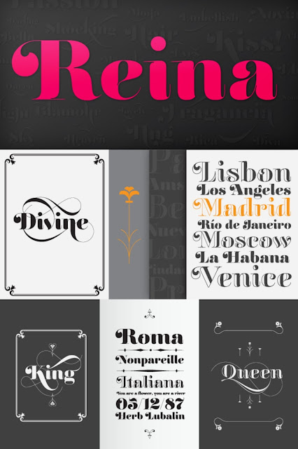 Fonts Premium: Reina Font Family