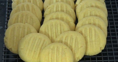 Custard Powder Cookies - Geoff's Baking Blog