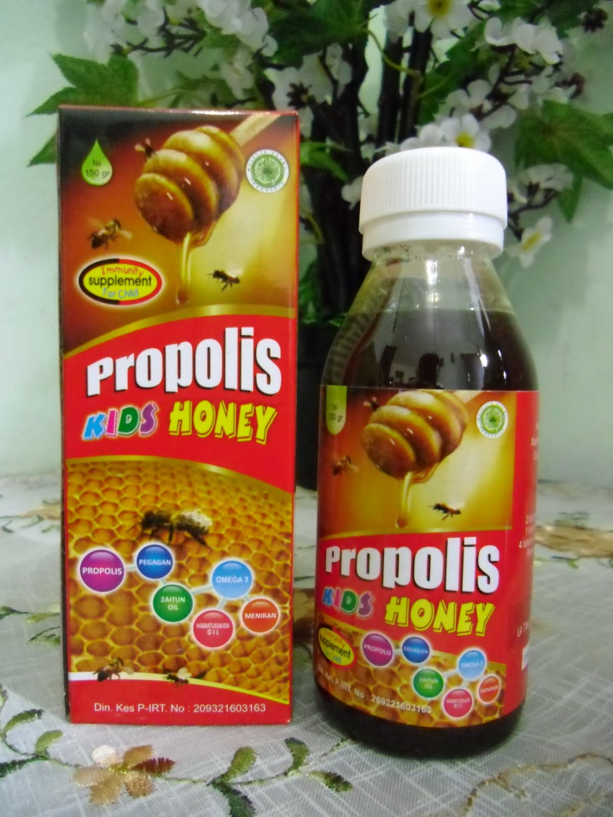 ALAM SEGAR HERBAL | SHARIKA | BIO NIGELL |: Propolis Kids Honey