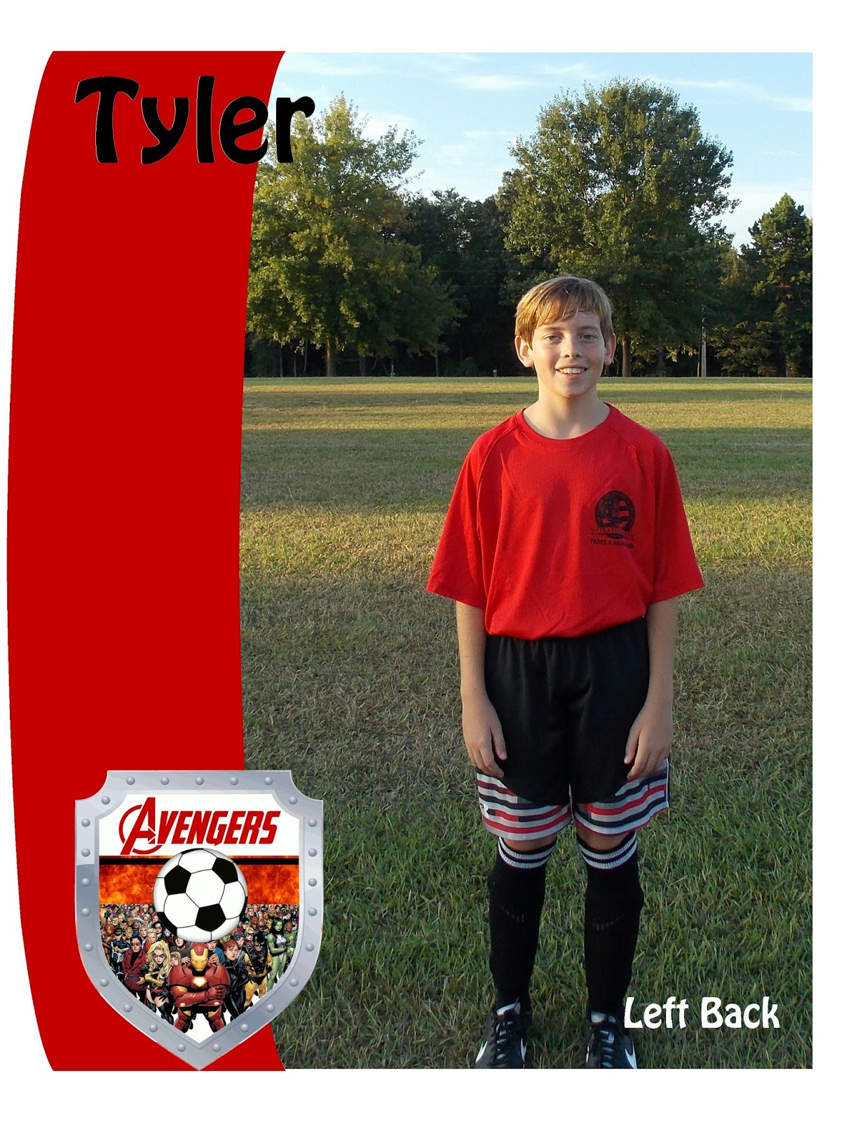 Prattville Avengers Soccer: Trading Cards