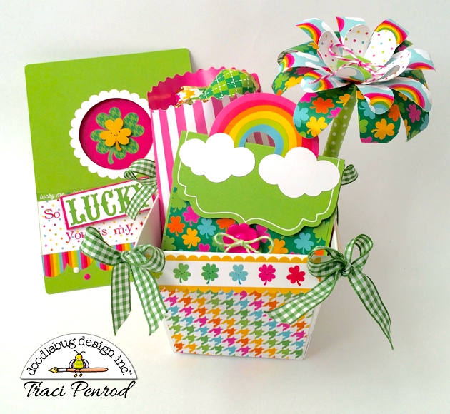 Doodlebug Design Inc Blog: Happy-go-Lucky Collection: Colorful Gift Set