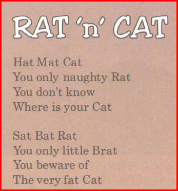 Patamata Praneel: CHILDRENS RHYMES AND POEMS - RAT AND CAT