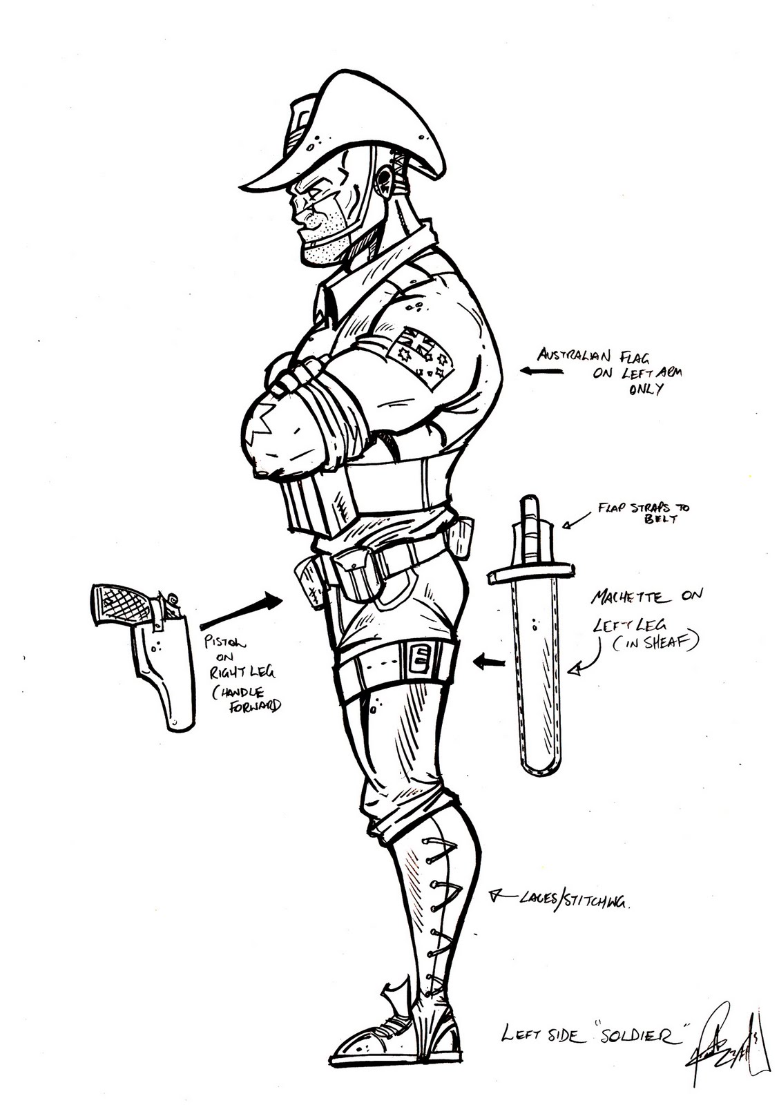 Paul Mason's "The Soldier Legacy" Blog: 'The Soldier" reference shots ...