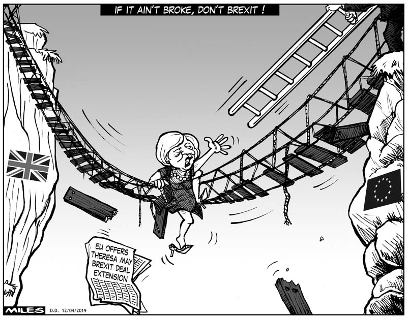 Cartoons by Miles: A bridge too far