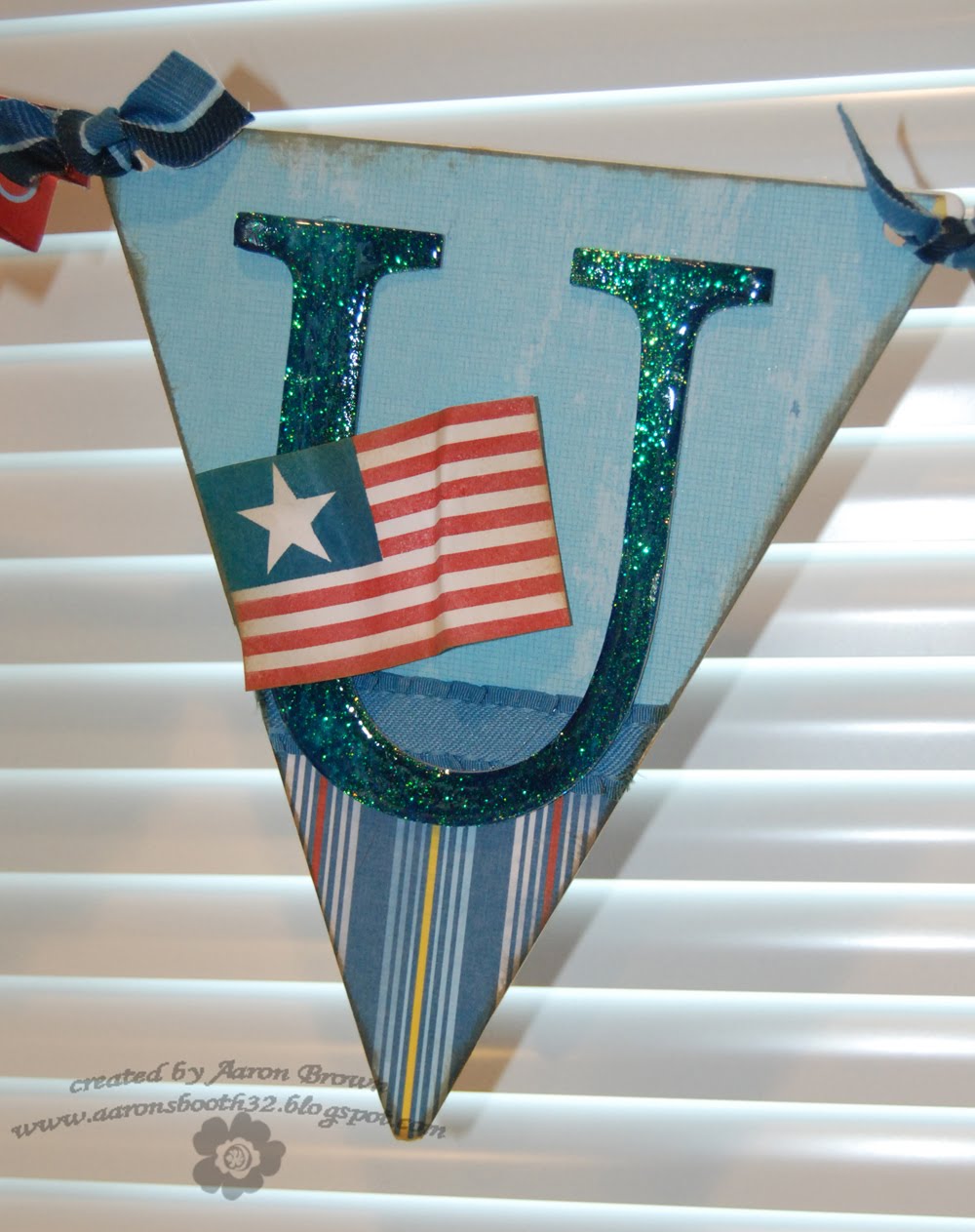 Booth #32: U.S.A. Banner