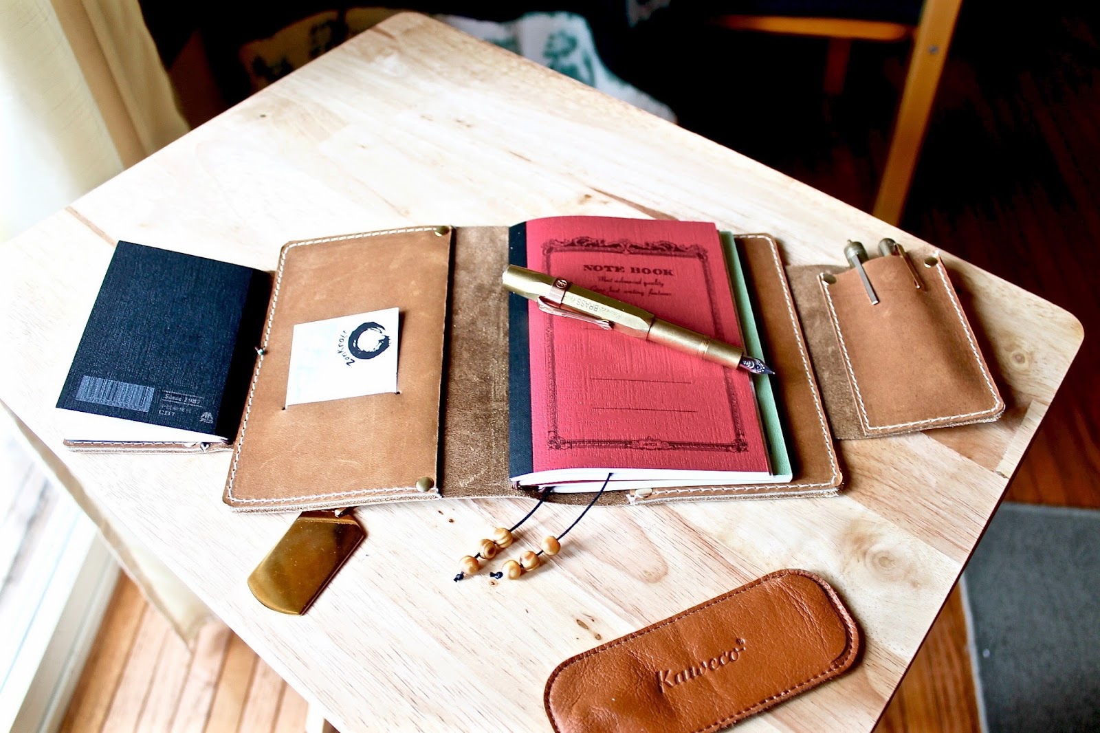 ZenKraft Traveler's Notes: ZenKraft Desert Fox A6 X-Treme BI-Fold Notebook