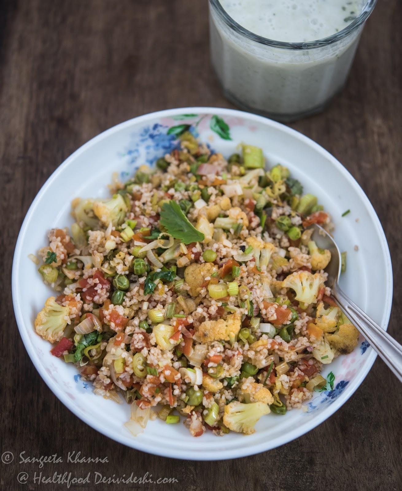 recipe of healthy daliya tahiri | how to make tahiri using broken wheat ...