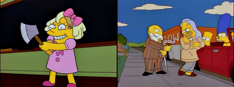 Colorful Animation Expressions: The World's a Stage in "Cape Feare"