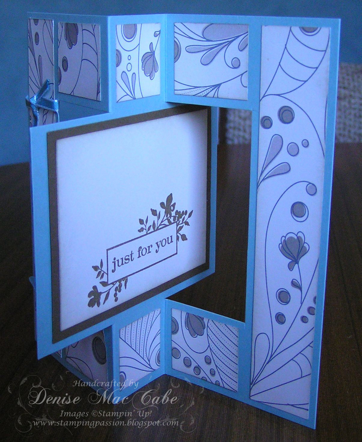 Stamping Passion: Swing Flip Flop Card