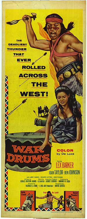 MONDO 70: A Wild World of Cinema: DVR Diary: WAR DRUMS (1957)