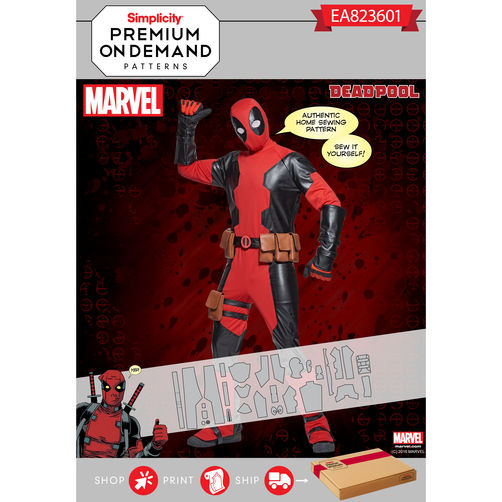 Erika's Chiquis: DeadPool Costume