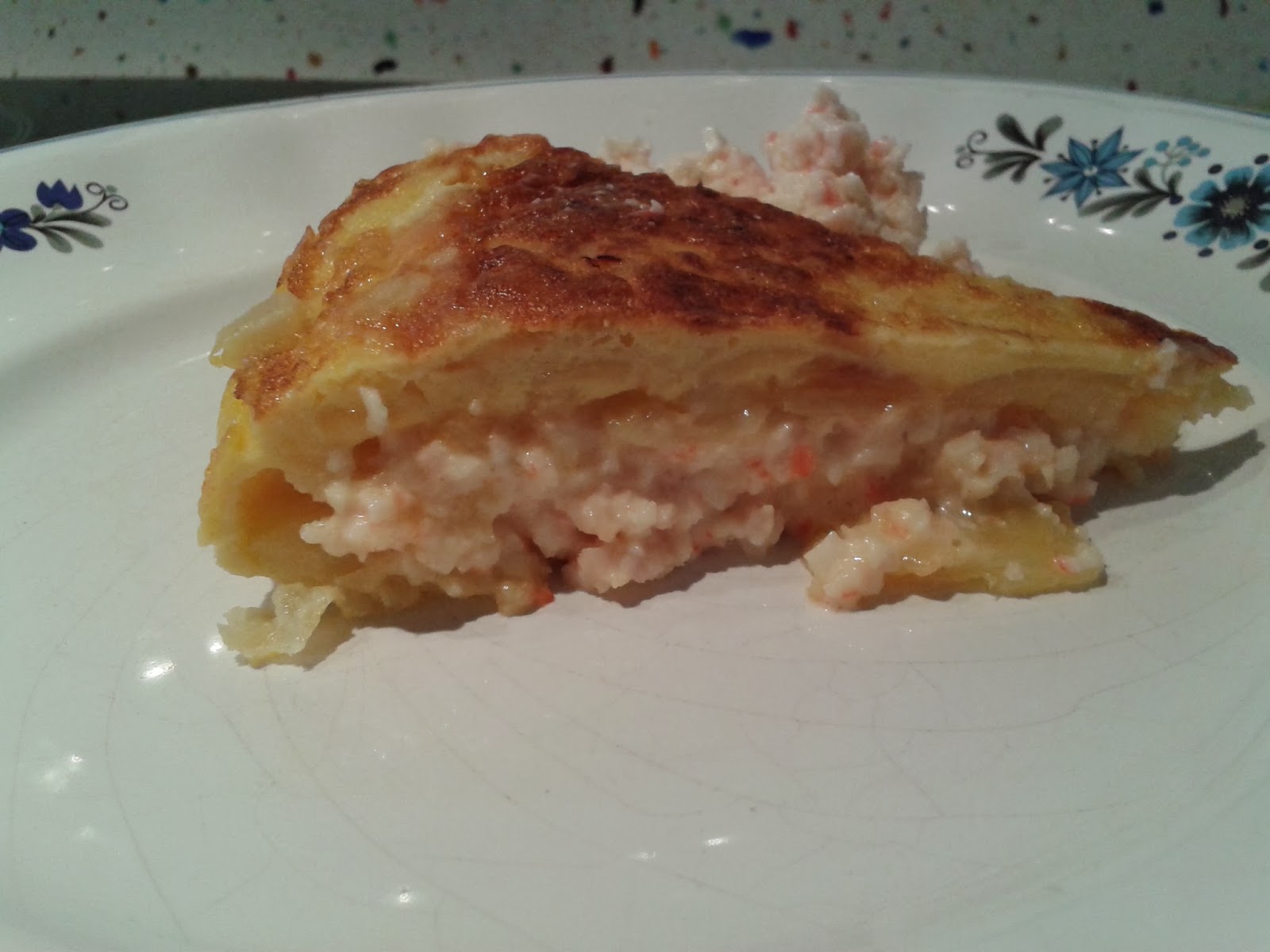 Mi lugar de encuentro y participación: TORTILLA RELLENA DE TXAKA