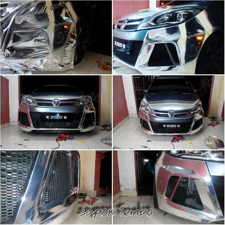 WRAPPER CHROME PROTON IRIZ PALING KUAJAQ INI SEMAKIN MENJADI VIRAL DI ...