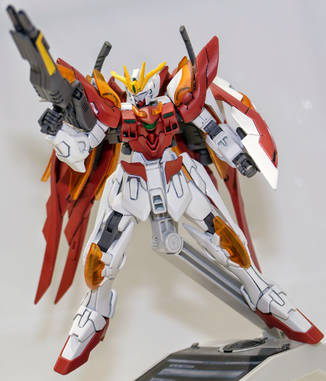 GUNDAM GUY: HGBF 1/144 Wing Gundam Zero Honoo - On Display @ World ...
