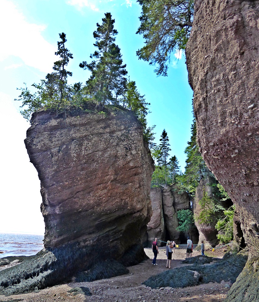 Bay of Fundy Tides and Amazing Formations