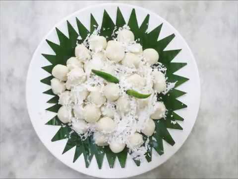 Chaw Su Mon: Mont Lone Yay Paw (Myanmar traditional dessert)