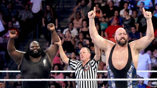 WWE In live!!!!: BIG SHOW & MARK HENRY vs "3 MAN BAND"