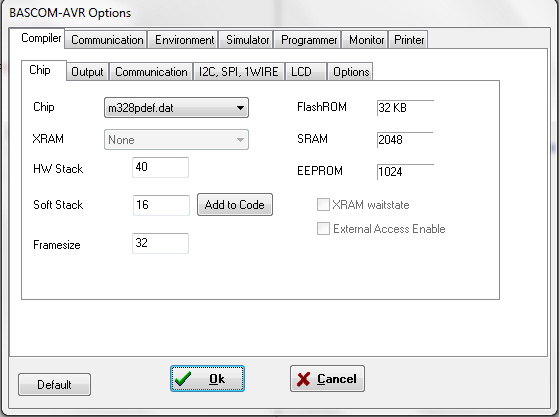 Arduino dengan Bascom Avr - Secure Instrument