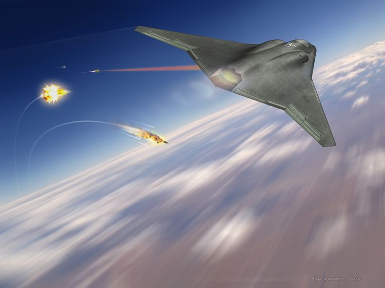 Grumman Laser Beam Control System for Next-Generation Fighter will ...
