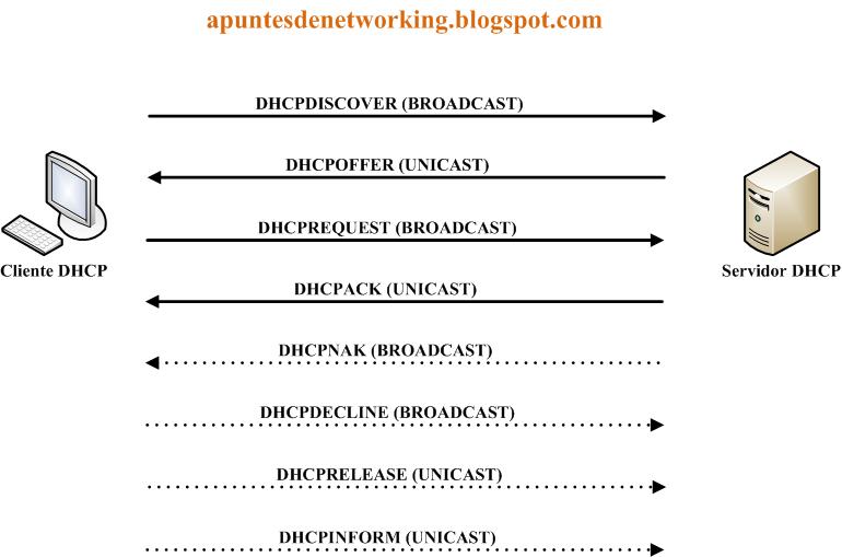 Apuntes de Networking: DHCP. Asignación de direcciones