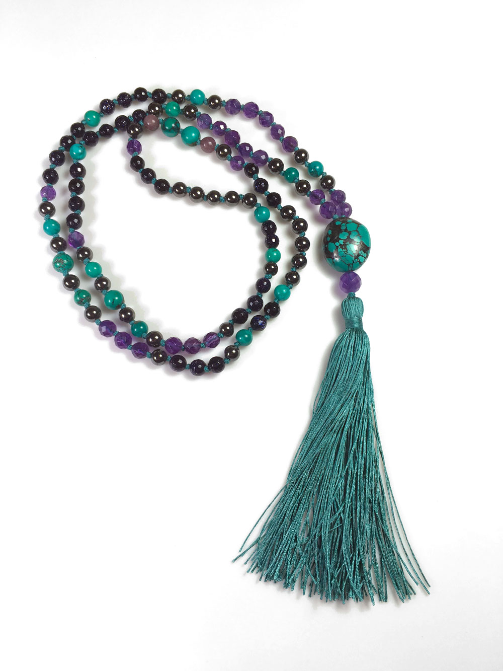 Marion Jewels in Fiber - News and Such: Making a Mala with a Tassel ...