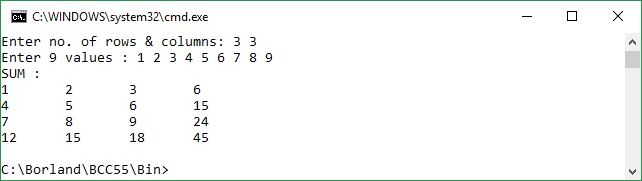 Write A Program To Calculate Sum Of The Elements Of An 2d Array 1498