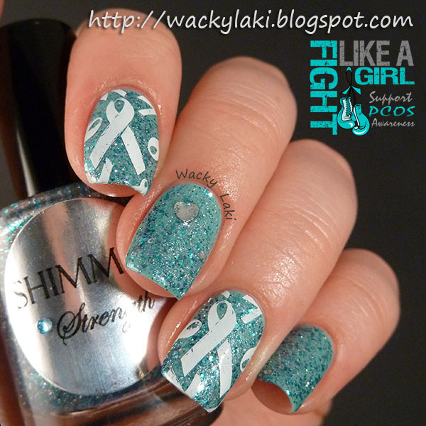 Shimmer Polish: Strength (PCOS Charity)